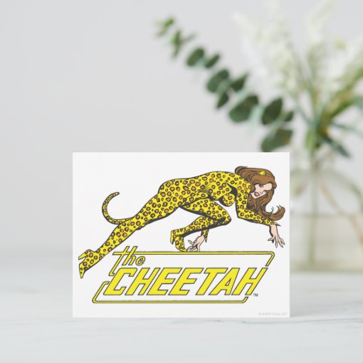 The Cheetah Postcard | Zazzle