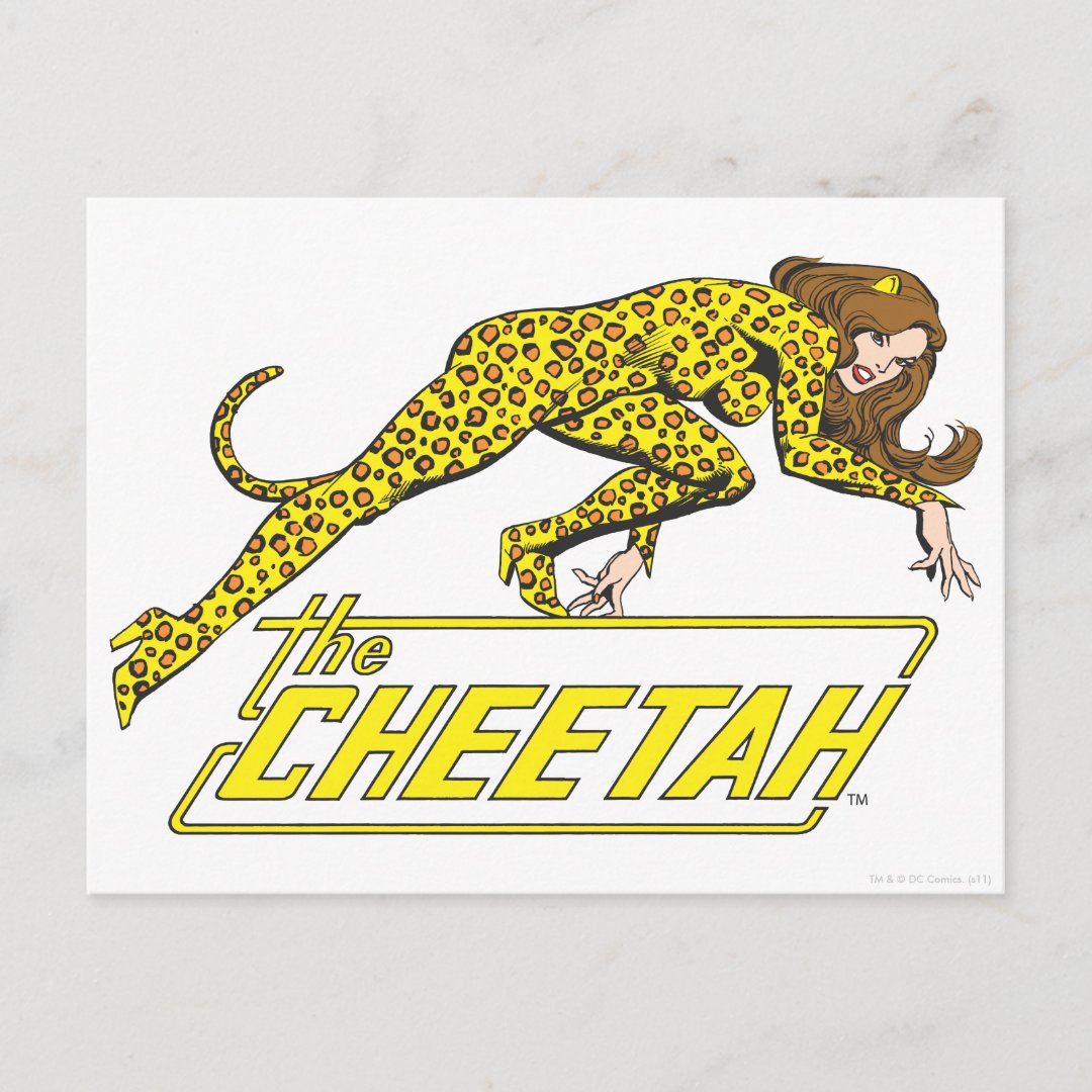 The Cheetah Postcard | Zazzle