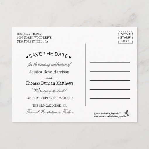 The Chic Modern Luxe Wedding Collection- Red Roses Announcement ...