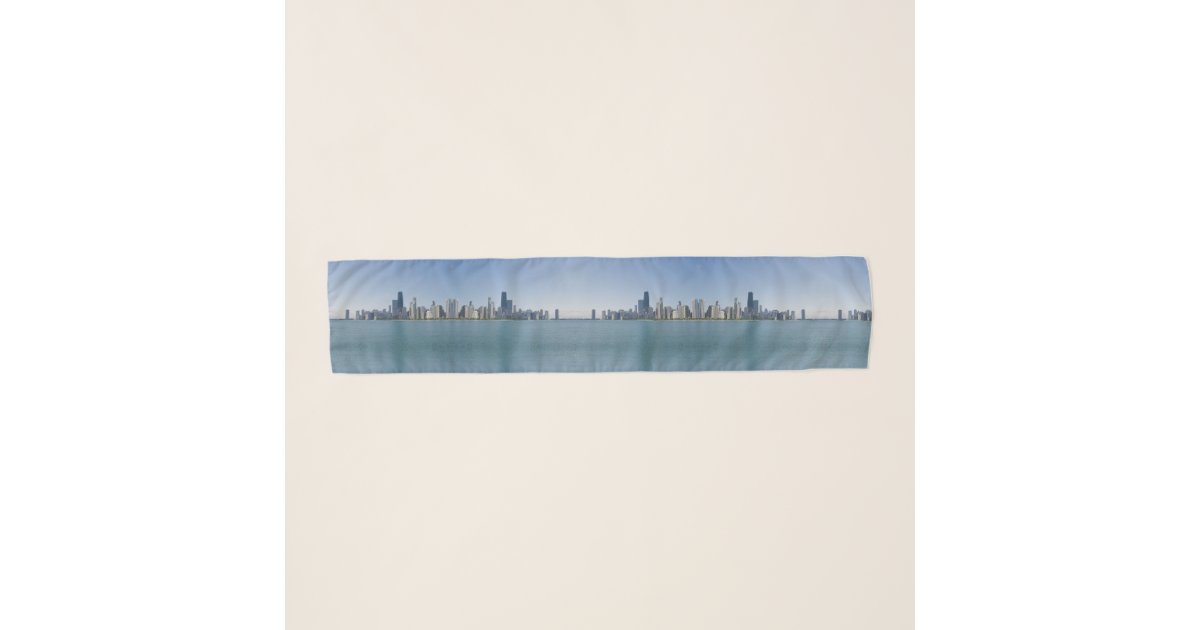 The Chicago Skyline Scarf | Zazzle