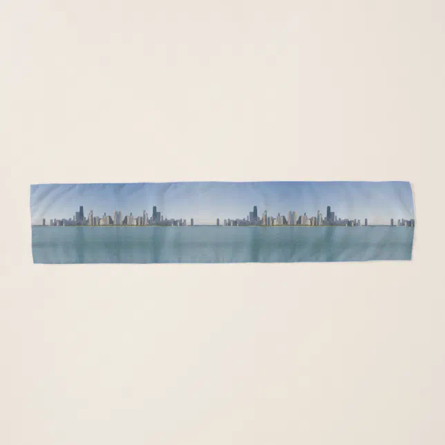 The Chicago Skyline Scarf | Zazzle