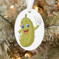 The Christmas Pickle Legend Ornament | Zazzle