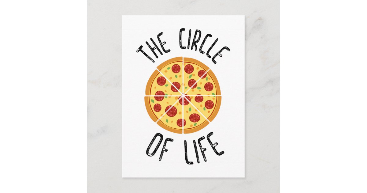 The Circle Of Life Funny Quote Postcard | Zazzle