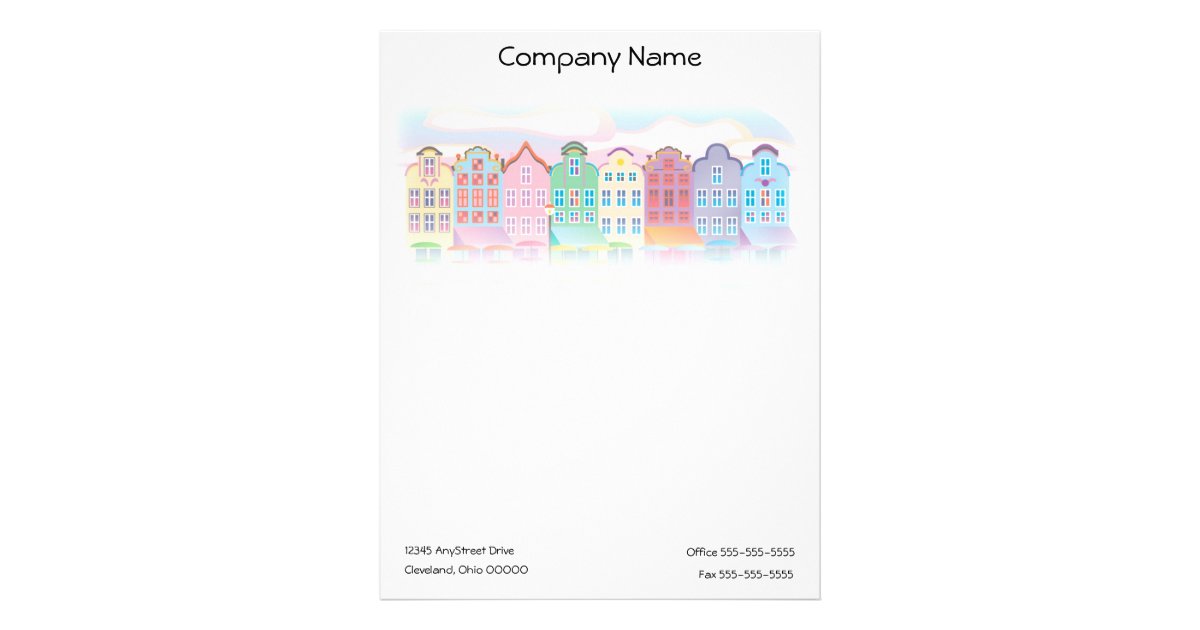 The City Letterhead | Zazzle.com