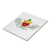 The Claddagh (Full Colour) Ceramic Tile | Zazzle