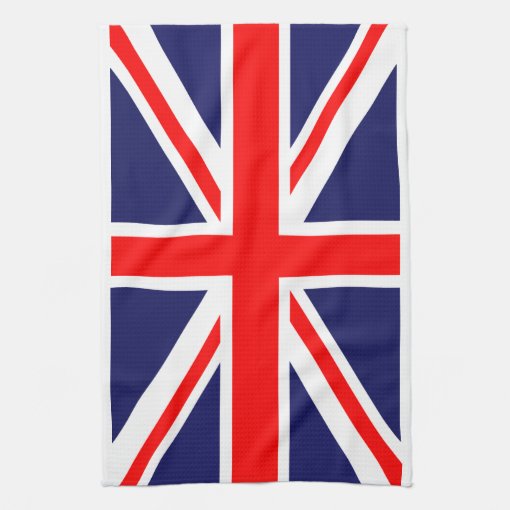The Classic Union Jack Kitchen Towel | Zazzle