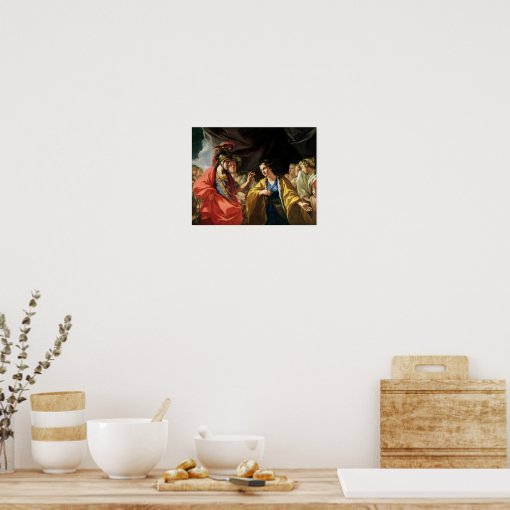 The Clemency of Alexander the Great Poster | Zazzle