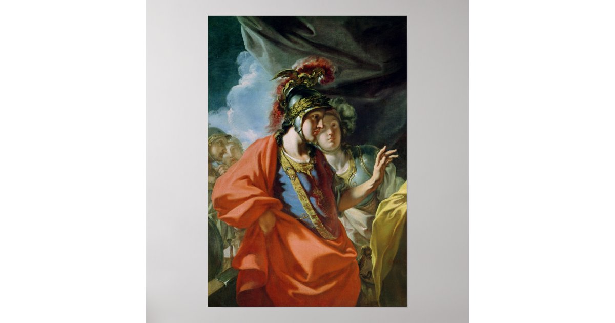 The Clemency of Alexander the Great Poster | Zazzle