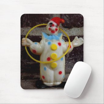 The Clown Mouse Pad | Zazzle