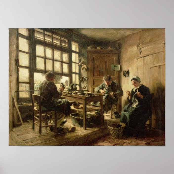 The Cobblers, 1880 Poster | Zazzle.com
