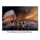 rome italy coliseum europe vintage retro travel postcard | Zazzle.com