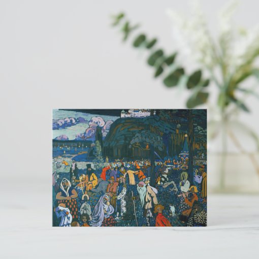 The Colorful Life | Kandinsky Postcard | Zazzle