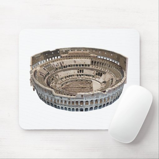 The Colosseum of Rome: 3D Model: Mouse Pad | Zazzle