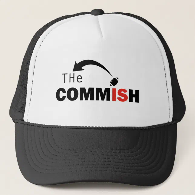 The Commish Hat for your Fantasy Football league | Zazzle