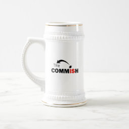 The Commish Stein Fantasy Football Commissioner | Zazzle