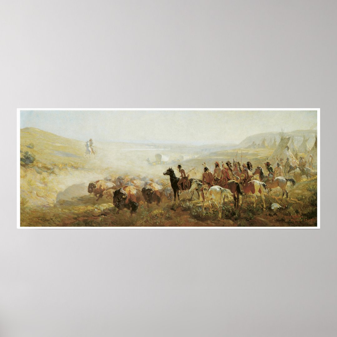 The Conquest of the Prairie Poster | Zazzle
