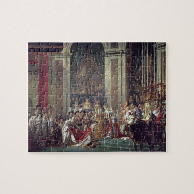 The Consecration of the Emperor Napoleon Jigsaw Puzzle | Zazzle