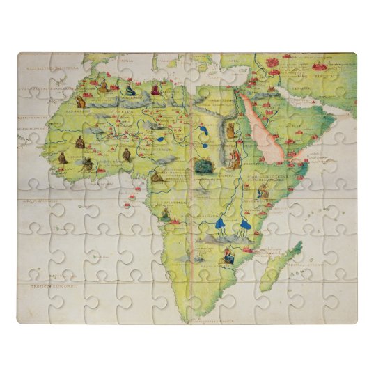 The Continent of Africa Jigsaw Puzzle | Zazzle.com