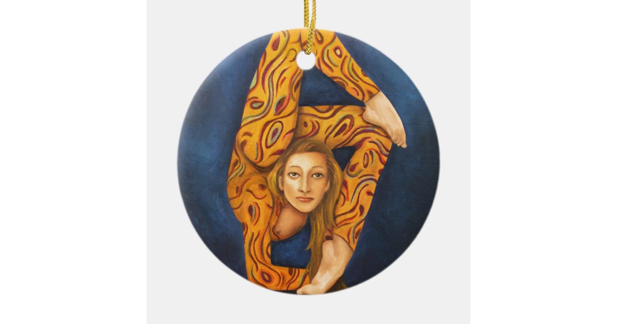 The Contortionist 2 Ceramic Ornament | Zazzle