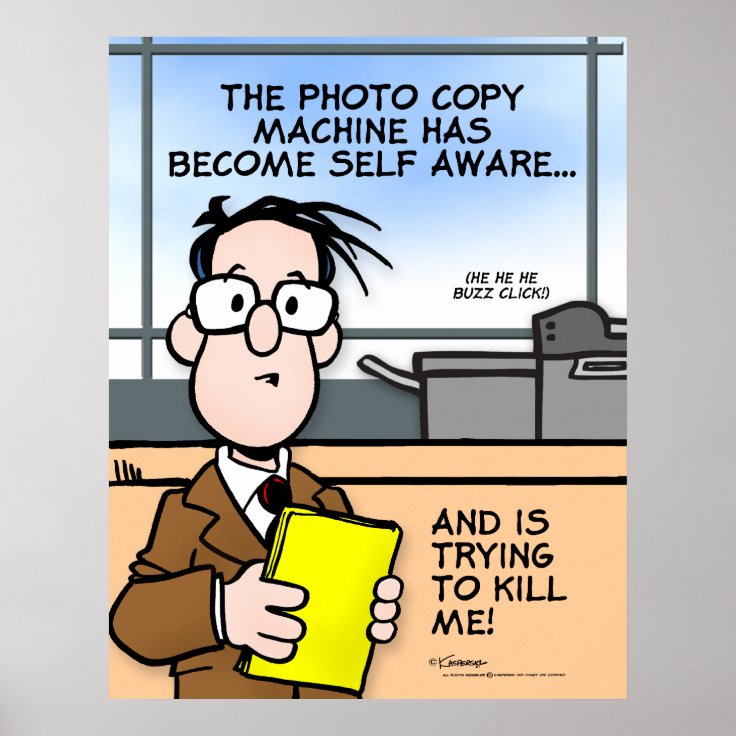 The Copy Machine Poster | Zazzle
