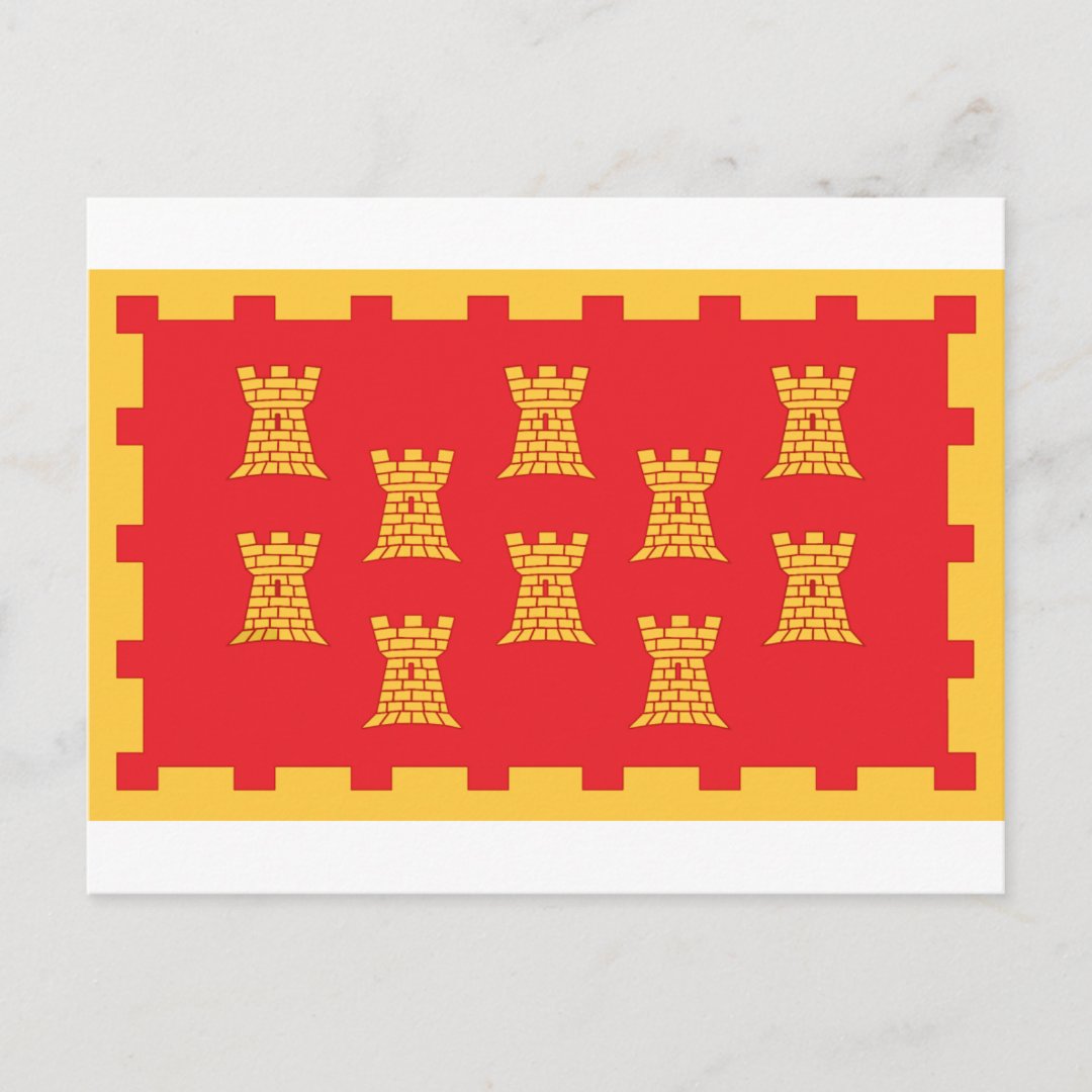 The County Flag of Greater Manchester Postcard | Zazzle