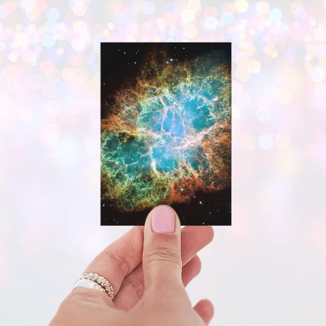 The Crab Nebula Business Card | Zazzle