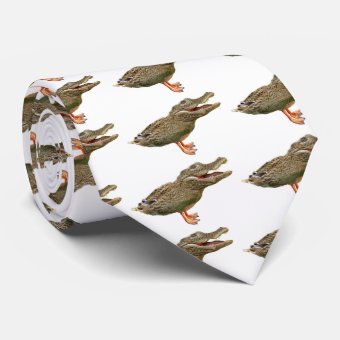 The Crocoduck with feet Tie | Zazzle