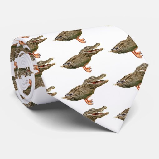 The Crocoduck with feet Tie | Zazzle