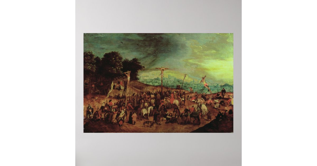 The Crucifixion Poster | Zazzle