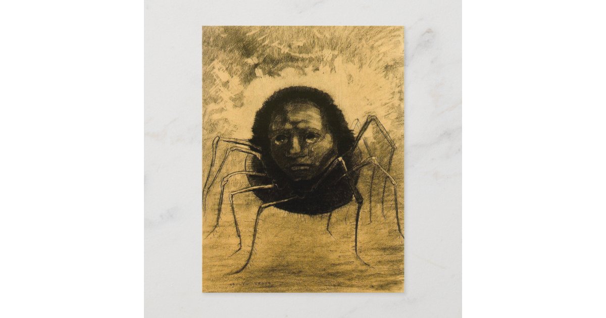 The Crying Spider Postcard | Zazzle
