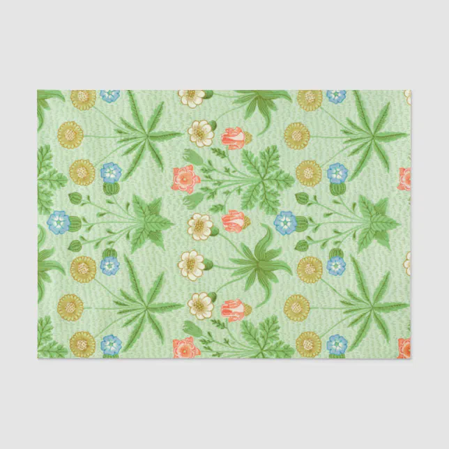The Daisy Pattern, Wallpaper by William Morris Tissue Paper | Zazzle