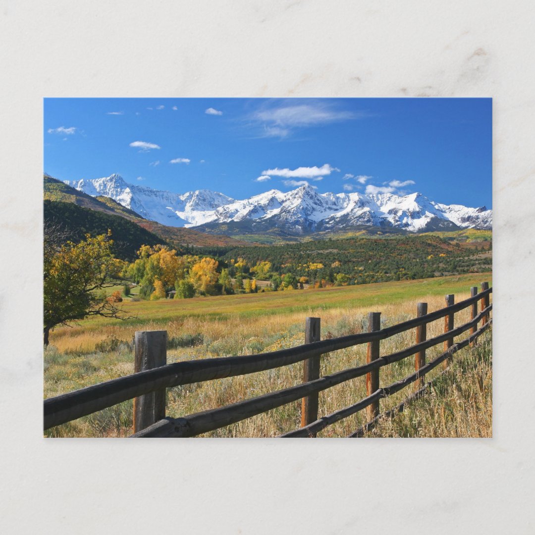 The Dallas Divide near Ridgway, Colorado... Postcard | Zazzle
