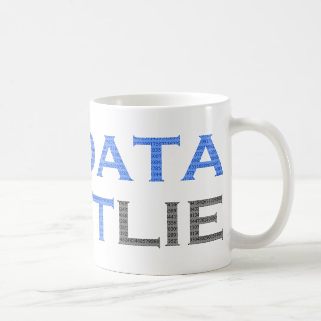 The Data Don't Lie Mug | Zazzle