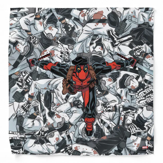 The Death of Deadpool Comic Cover Bandana | Zazzle