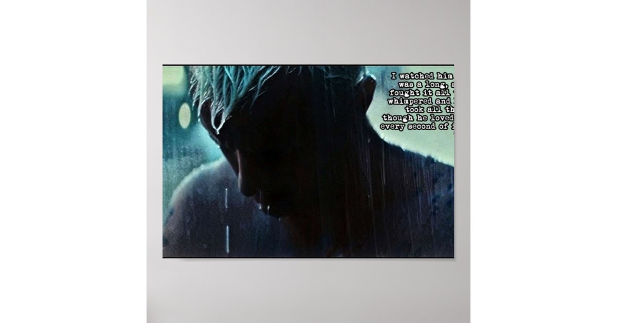 The Death of Roy Batty Poster | Zazzle
