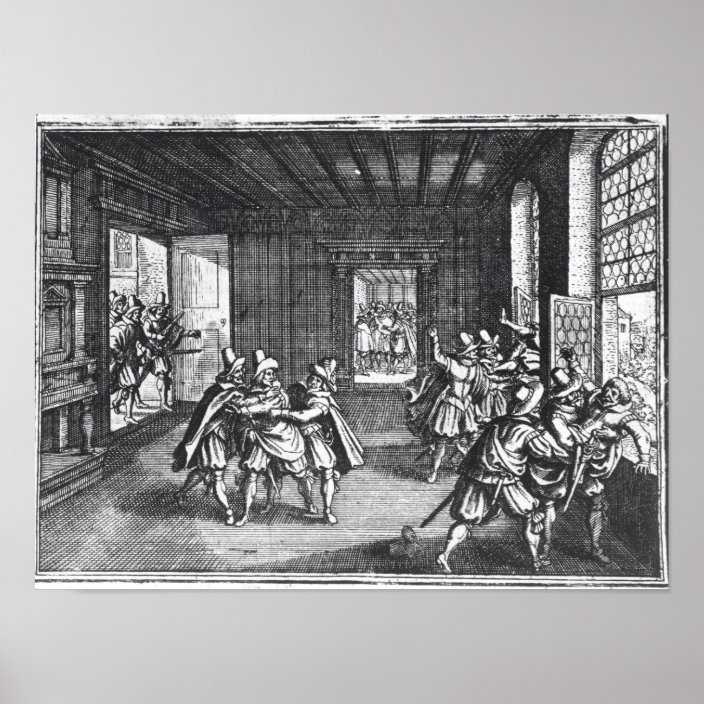 The Defenestration of Prague in 1618 Poster | Zazzle.com