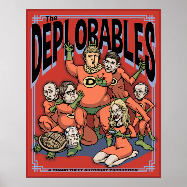 The Deplorables Poster | Zazzle