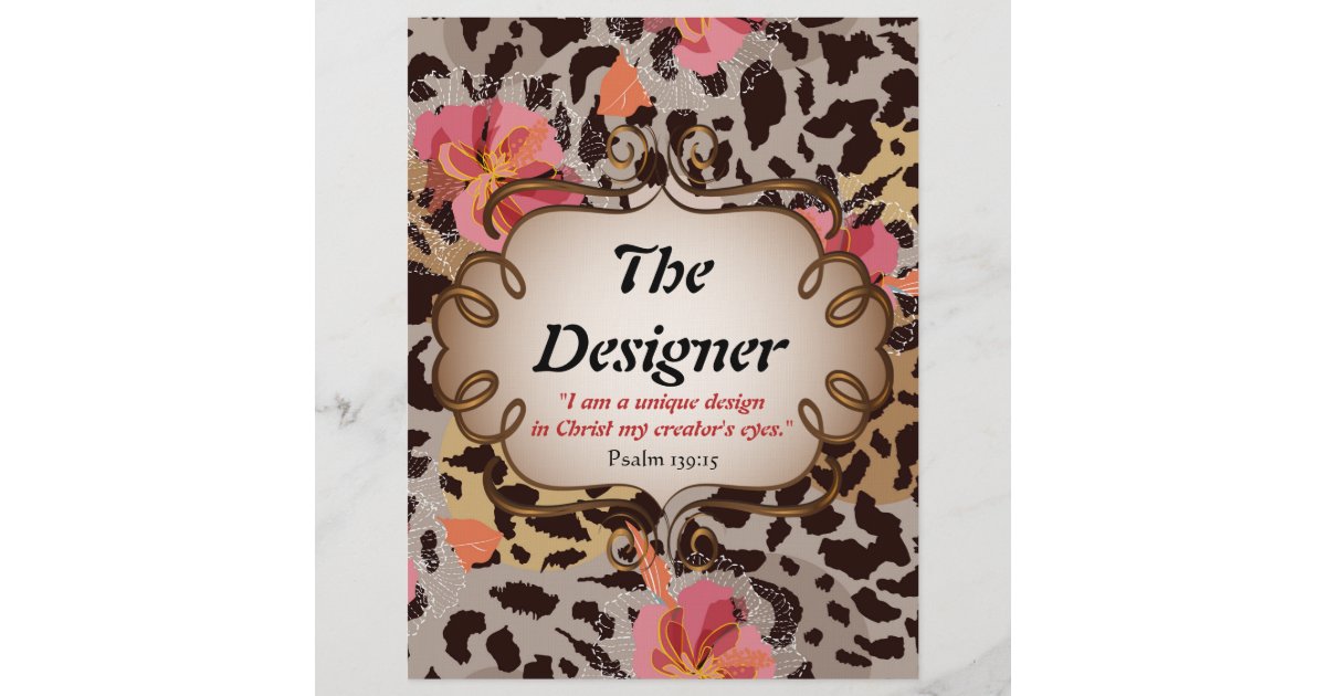 The Designer Stationary Paper/ The Designer Poem | Zazzle