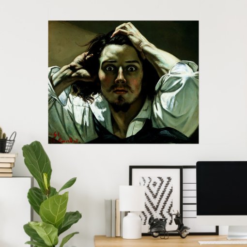 The Desperate Man - Reproduction Art Poster | Zazzle