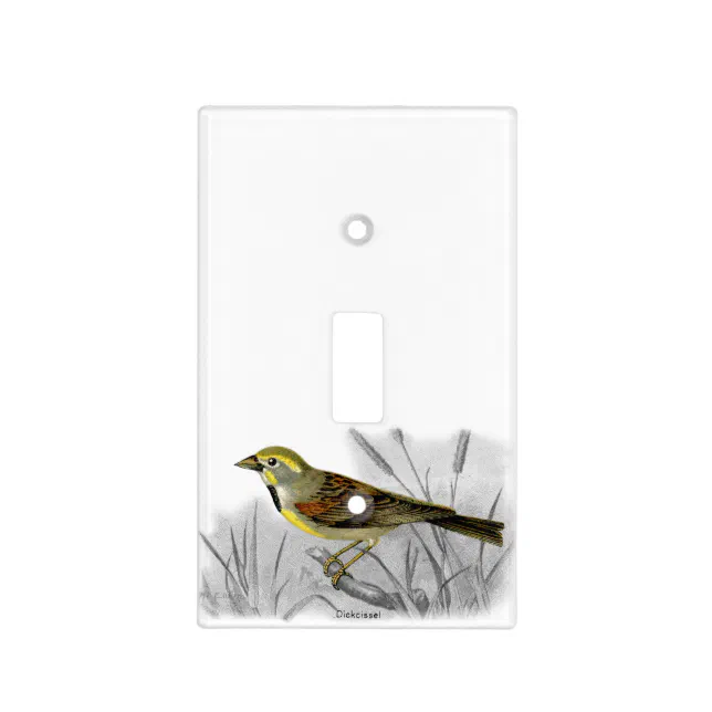The Dicki Bird - Customize Color Light Switch Cover | Zazzle