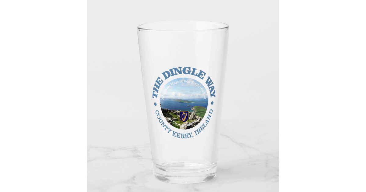 The Dingle Way Glass | Zazzle