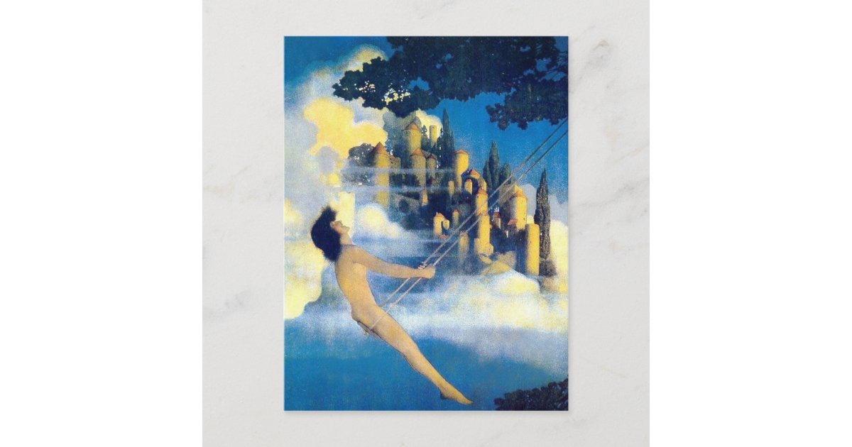 The Dinky Bird, Maxfield Parrish Postcard | Zazzle
