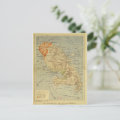 The Disaster of Saint Pierre Map of Martinique Postcard | Zazzle