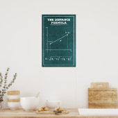 The Distance Formula Poster | Zazzle
