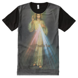 Divine Mercy T-Shirts - T-Shirt Design & Printing | Zazzle