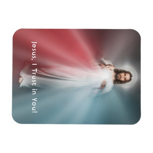 The Divine Mercy Full Image, Magnet | Zazzle
