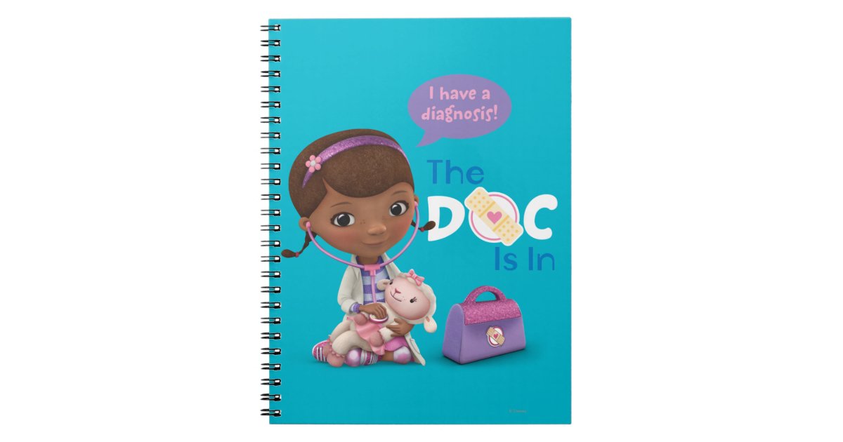 The Doc Is In Notebook | Zazzle