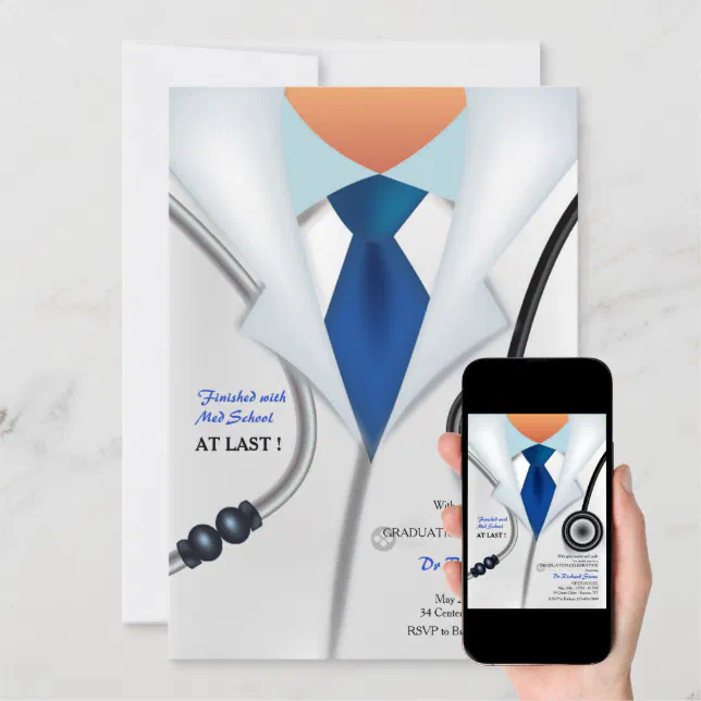 The Doctor Is In Invitation | Zazzle