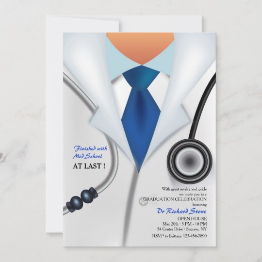 The Doctor Is In Invitation | Zazzle.com