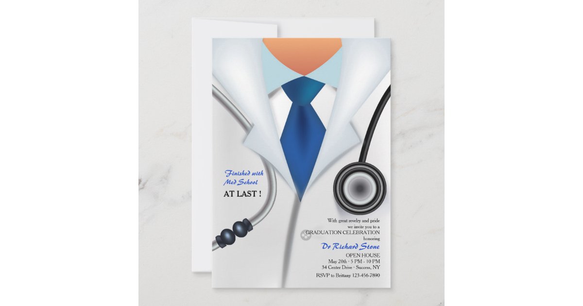 The Doctor Is In Invitation | Zazzle